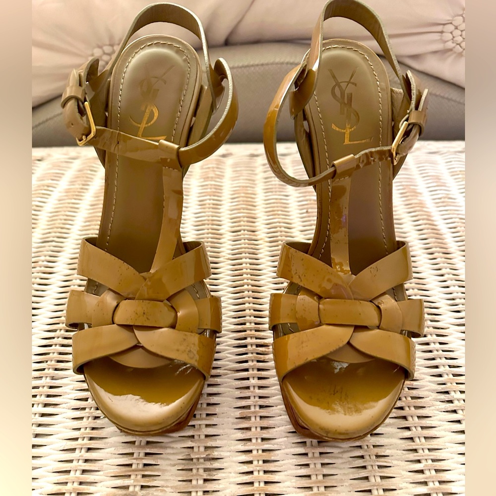Ysl Tribute Sandals 39 - Gem